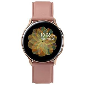 Samsung Galaxy Watch Active2 Stainless Steel LTE GSM Unlocked SM-R835U (ATT, Verizon, Tmobile, Sprint) - US Warranty (Renewed) (Gold , 40mm/Stainless Steel)