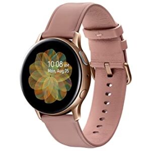 Samsung Galaxy Watch Active2 Stainless Steel LTE GSM Unlocked SM-R835U (ATT, Verizon, Tmobile, Sprint) - US Warranty (Renewed) (Gold , 40mm/Stainless Steel)