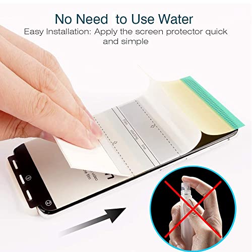 LK [4 Pack] 2 Pack Screen Protector for Samsung Galaxy Note 20 Ultra 5G 6.9-inch & 2 Pack Camera Lens Protector, Positioning Tool, Fingerprint Reader Support, Flexible TPU Film