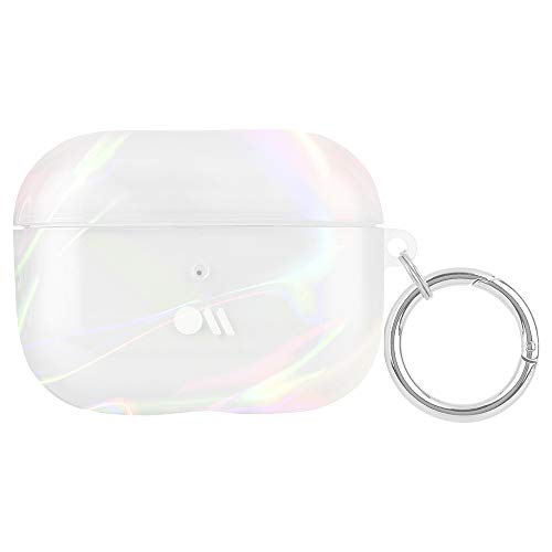 Case-Mate - AirPods Pro Case with Antimicrobial Protection - SOAP BUBBLE - Iridescent w/ Micropel, One Size