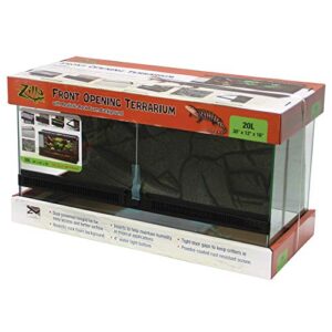 zilla front opening terrarium - 30" x 12" x 16"