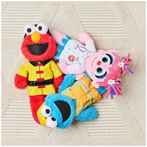 GUND Sesame Street Official Doctor Elmo Muppet Plush, Premium Plush Toy for Ages 1 & Up, Red/White, 13”