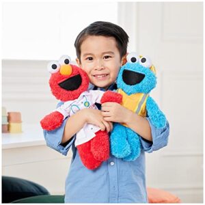 GUND Sesame Street Official Doctor Elmo Muppet Plush, Premium Plush Toy for Ages 1 & Up, Red/White, 13”