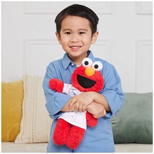 GUND Sesame Street Official Doctor Elmo Muppet Plush, Premium Plush Toy for Ages 1 & Up, Red/White, 13”