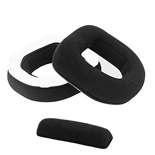 Earpads Cups Cushions Headband Replacement Compatible with Astro A10 a10 Headphones Headset Earmuffs Covers Pillow Foam Cover Repair Parts (Earpad+Headband)