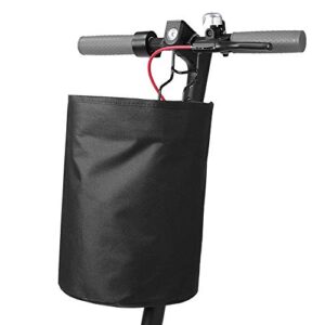 woopower front carrying bag basket for electric scooter soft tiller basket storage hanging pouch front carry organizer for most scooter