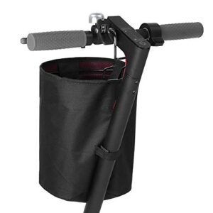 WOOPOWER Front Carrying Bag Basket for Electric Scooter Soft Tiller Basket Storage Hanging Pouch Front Carry Organizer for Most Scooter