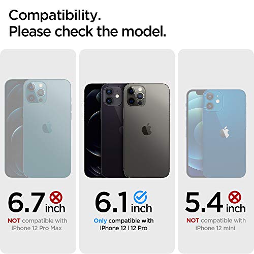 Spigen for iPhone 12 Pro Case, Ultra Hybrid Case for iPhone 12 & 12 Pro. - Crystal Clear