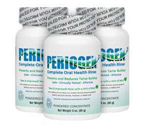 periogen complete oral health rinse (hint of mint) 3-pk