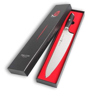 TUO Chef Knife - 10 inch Kitchen Cooking Knife Pro Chefs Knife - German HC Steel Kitchen Knife with Pakkawood Handle - FALCON SERIES with Gift Box