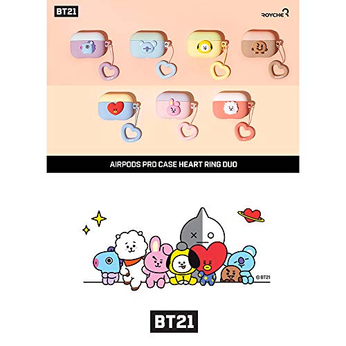 BT21 Airpods Pro Case Heart Ring Duo (KOYA)