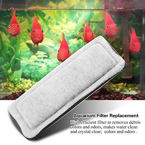 Aquarium Filter Replacement， Tropical Cartridge High Efficient Fish Tank Filter ， for Activated Carbon Filter Cartridges for(XP-05 09 11 13 Replacement Cotton)