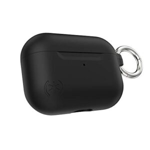 speck products presidio pro airpods pro 1st generation case, black/black