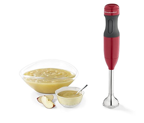 KitchenAid KHB1231 2-Speed Hand Blender, Empire Red - KHB1231ER (Renewed)