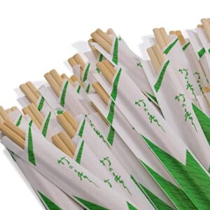 Bamboo Chopsticks Genroku 20cm Individually Wrapped 40 Pairs