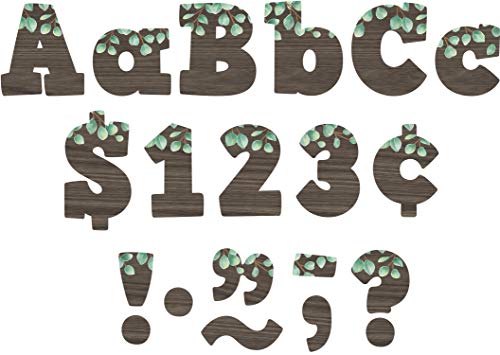 Teacher Created Resources Eucalyptus 4" Bold Block Letters Combo Pack (TCR8450)