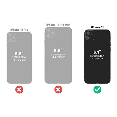 OtterBox iPhone 11 Prefix Series Case - CLEAR, ultra-thin, pocket-friendly, raised edges protect camera & screen, wireless charging compatible