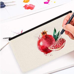 Canvas Pencil Pouch, Blank Makeup Bags,Pencil &Cosmetic Bag,fit for HTV and Iron on Vinyl DIY