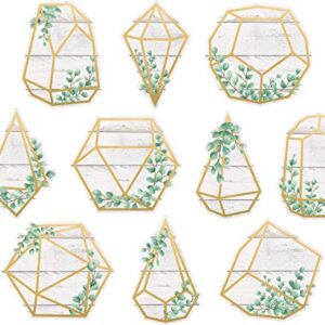 Teacher Created Resources Eucalyptus Geometric Terrariums Accents (TCR8475)