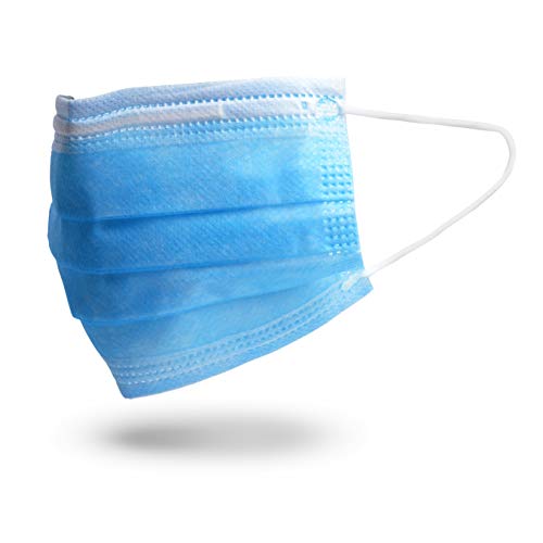 Disposable Face Mask, Breathable Masks (Pack of 50)