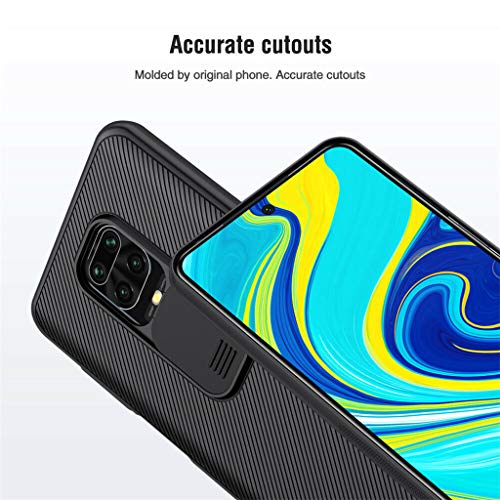 Lanmino for Xiaomi Redmi Note 9 S Pro Max Slide Cover for Camera Protection Case,Cam Shield Pro Series Case with Slide Camera Cover, Slim Stylish Protective case (for Xiaomi Redmi Note 9 Pro Max)