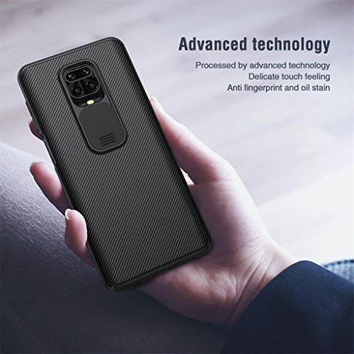 Lanmino for Xiaomi Redmi Note 9 S Pro Max Slide Cover for Camera Protection Case,Cam Shield Pro Series Case with Slide Camera Cover, Slim Stylish Protective case (for Xiaomi Redmi Note 9 Pro Max)