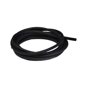 jih 25 feet standard 3/16 inch airline tubing black for aquariums, terrariums, and hydroponics (25ft-black)