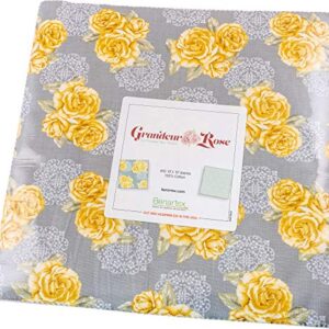 Painted Sky Studio Grandeur Rose 10X10 Pack 42 10-inch Squares Layer Cake Benartex