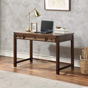 OSP Home Furnishings Baton Rouge Writing Desk, Walnut