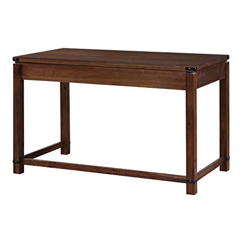 OSP Home Furnishings Baton Rouge Writing Desk, Walnut