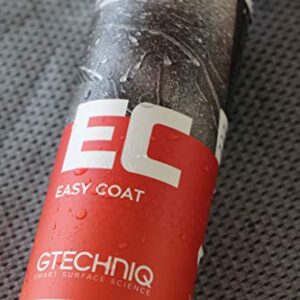 Gtechniq - Easy Coat Kit - Up to 3 Months of Durability; Quick & Easy to Apply; Coating Safe; Apply to Auto Paint or Glass Surfaces; Protect from UV Rays, Chemicals, Weather, Dirt (500 milliliters)