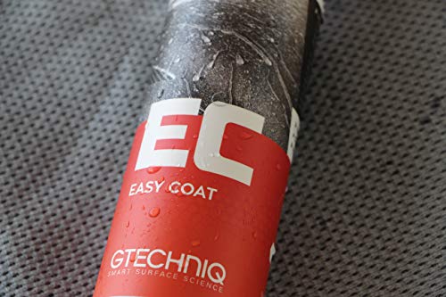 Gtechniq - Easy Coat Kit - Up to 3 Months of Durability; Quick & Easy to Apply; Coating Safe; Apply to Auto Paint or Glass Surfaces; Protect from UV Rays, Chemicals, Weather, Dirt (500 milliliters)