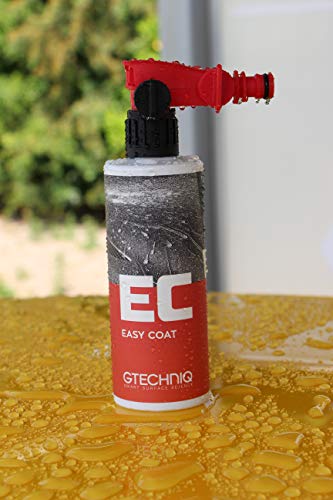 Gtechniq - Easy Coat Kit - Up to 3 Months of Durability; Quick & Easy to Apply; Coating Safe; Apply to Auto Paint or Glass Surfaces; Protect from UV Rays, Chemicals, Weather, Dirt (500 milliliters)