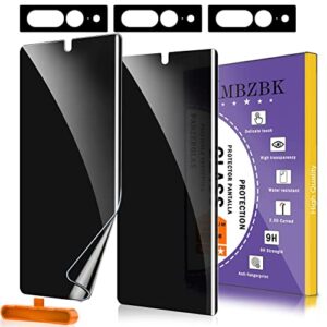 imbzbk [2+3 pack] for google pixel 7 pro privacy screen protector [not glass] accessories 2 pack flexible privacy screen for pixel 7 pro 3 pack tempered glass camera lens protector case friendly