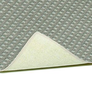 5'x12' - Desert Sands, Waffle Pattern - Indoor / Outdoor ECO-Friendly DuraKnit Pile & Loop Carpet Area Rugs & Runners