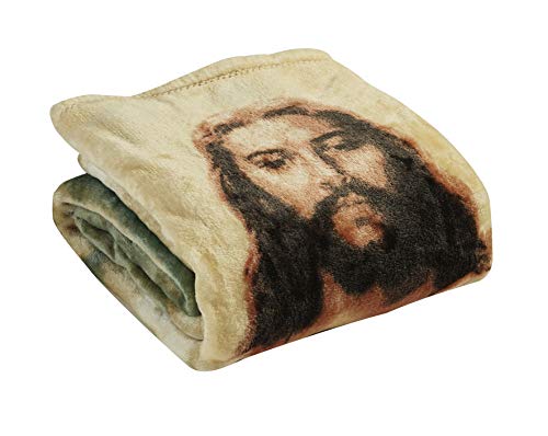 Jesus Christ Religious 50" x 70" Oversized Super Soft Microplush Throw Blanket