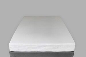 excel sleep american made - 6" gel memory foam hospital bed mattress, medium-firm feel (36 x 80, hospital bed sizes)