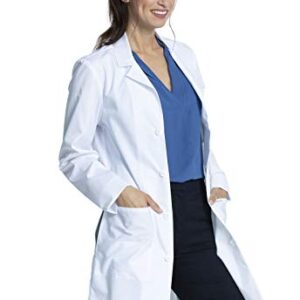 Cherokee Men & Women Scrubs Lab Coat 38'' CK460, M, White