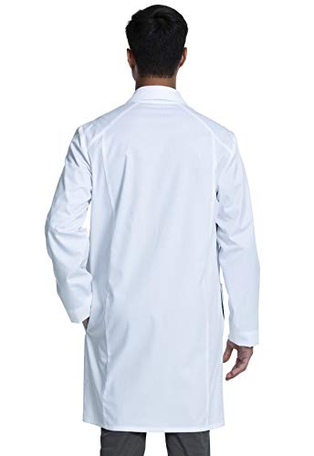 Cherokee Men & Women Scrubs Lab Coat 38'' CK460, M, White