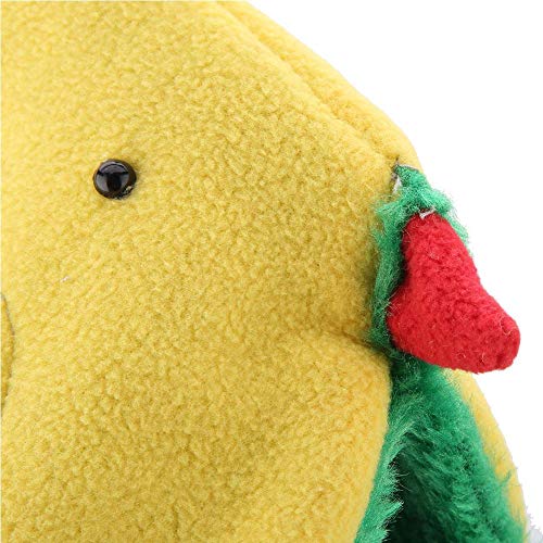 Tnfeeon Pet Bird Plush Hammock, Pet Bird Parrot Triangle Plush Hammock Tent Bed Hanging Cave Standing Toy