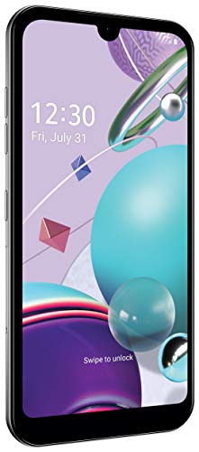 LG K31 Unlocked Smartphone – 32 GB – Silver (Made for US Verizon, AT&T, T–Mobile, Metro, Cricket (Universal Compatibility)