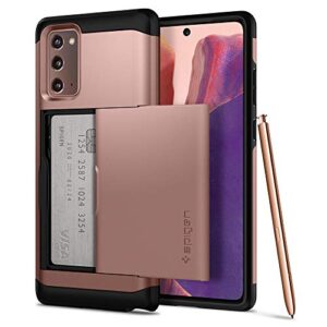 spigen slim armor cs designed for samsung galaxy note 20 5g case (2020) - bronze