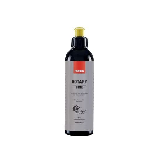 RUPES Rotary Fine Compound 250ml/8.5oz, Single Bottle