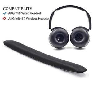 Defean Replacement Y50 Headband Cushion Foam Compatible with AKG Y50 Wired Headphones