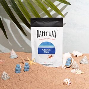 Happy Wax Beach Mix Scented Natural Soy Wax Melts – 8 Oz. of Scented Wax Melts, Made in USA