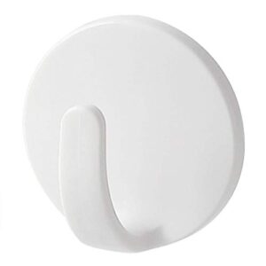 BESPORTBLE 2Pcs Fridge Magnet Hook Refrigerator Hanger Plastic Wall Hooks for Kitchen Refrigerator Home Utensils (White)