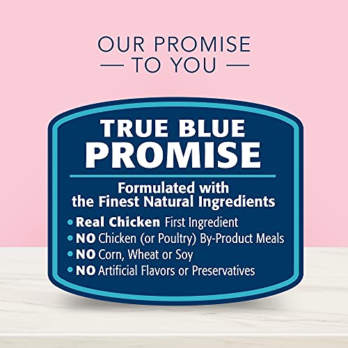 Blue Buffalo True Solutions Blissful Belly Natural Digestive Care Adult Wet Cat Food, Chicken 3-oz cans (Pack of 24)