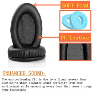 Replacement Cushion Ear Pads Pillow Compatible with Zihnic Bluetooth Over-Ear Headphones Earmuffs Cups