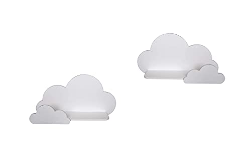 BugyBagy Trend Lab Cloud Wall Shelf (Set of 2 Shelves)