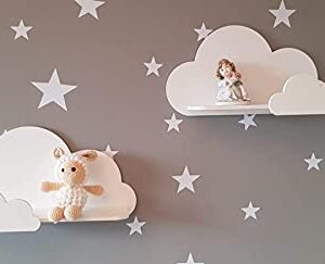 BugyBagy Trend Lab Cloud Wall Shelf (Set of 2 Shelves)